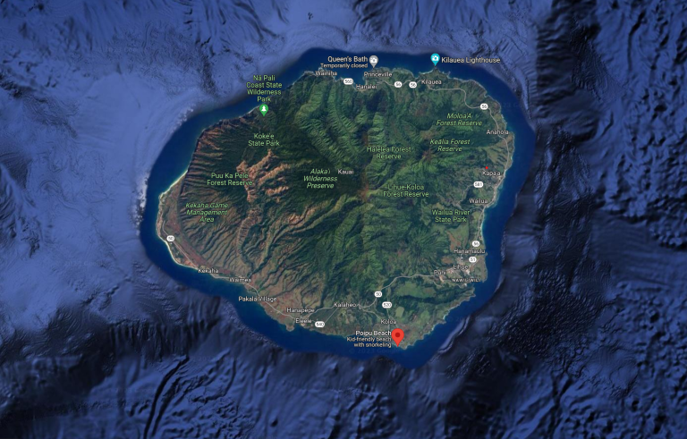 Poipu Beach, Kauai, Hawaii | Hawaii Panoramas